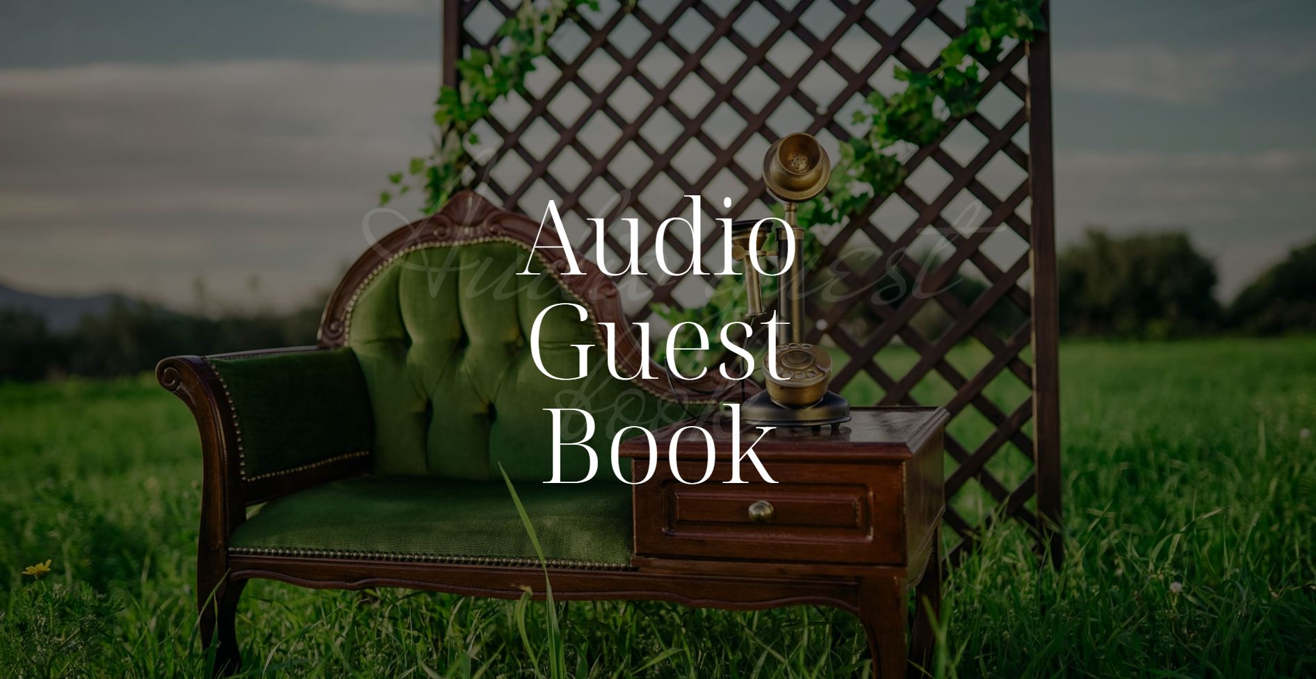 Audio Guest Book